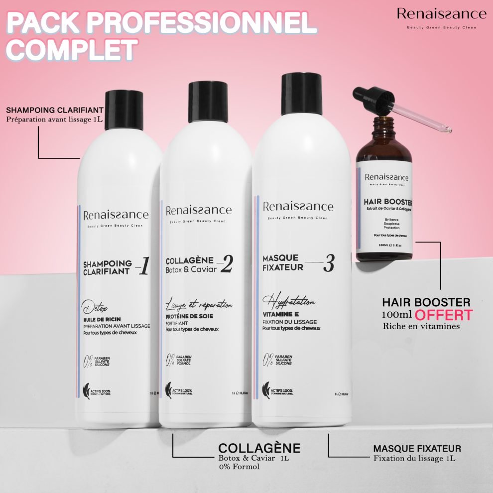 Pack Botox Collagéne Caviar 1L