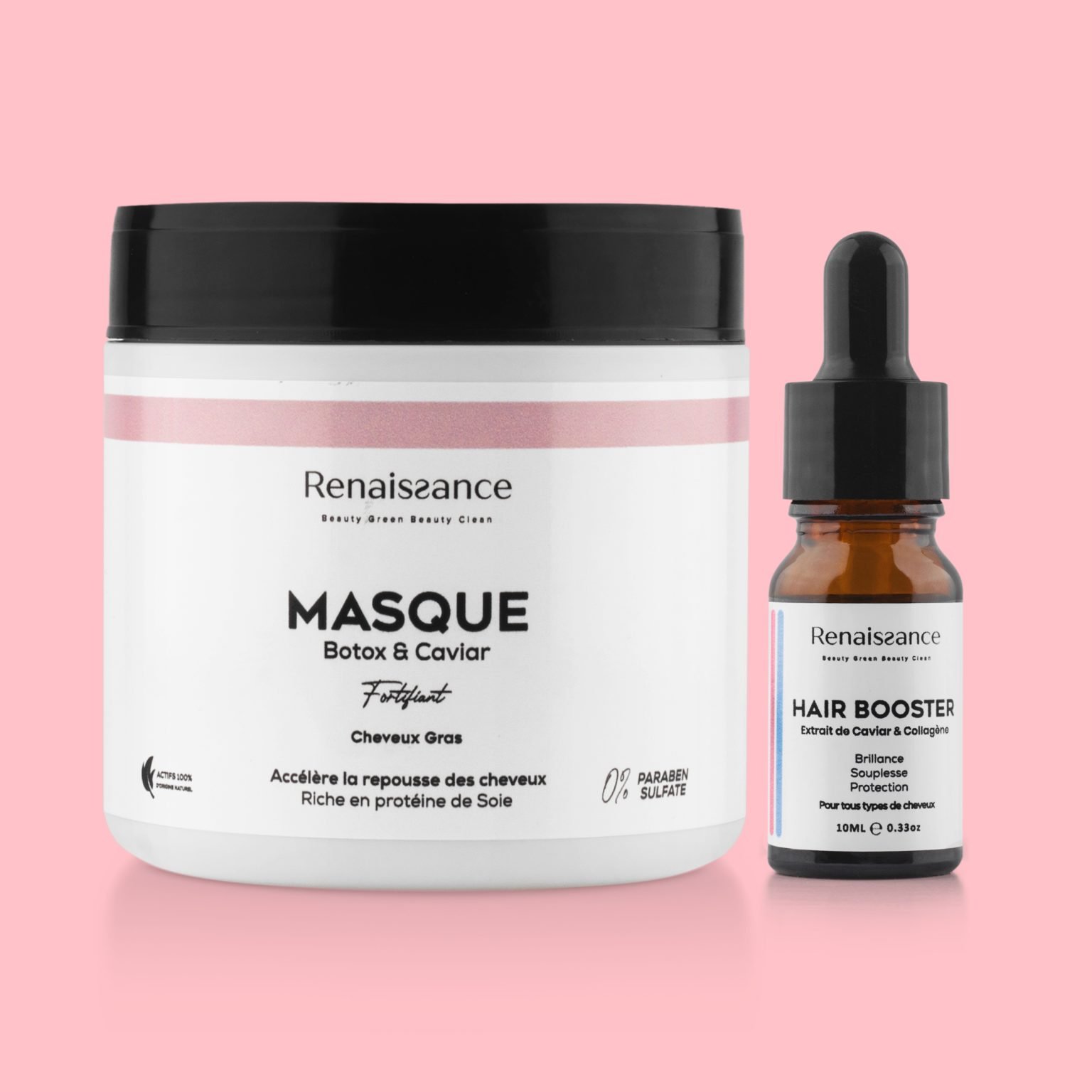 Pack Maxi repousse-cheveux GRAS - Renaissance